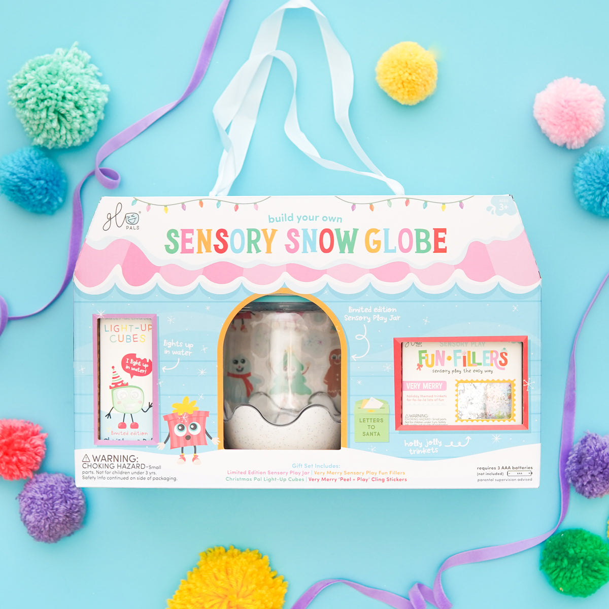 Snow Globe Christmas Bundle | Sensory Jar – The Modern Munchkin Co.