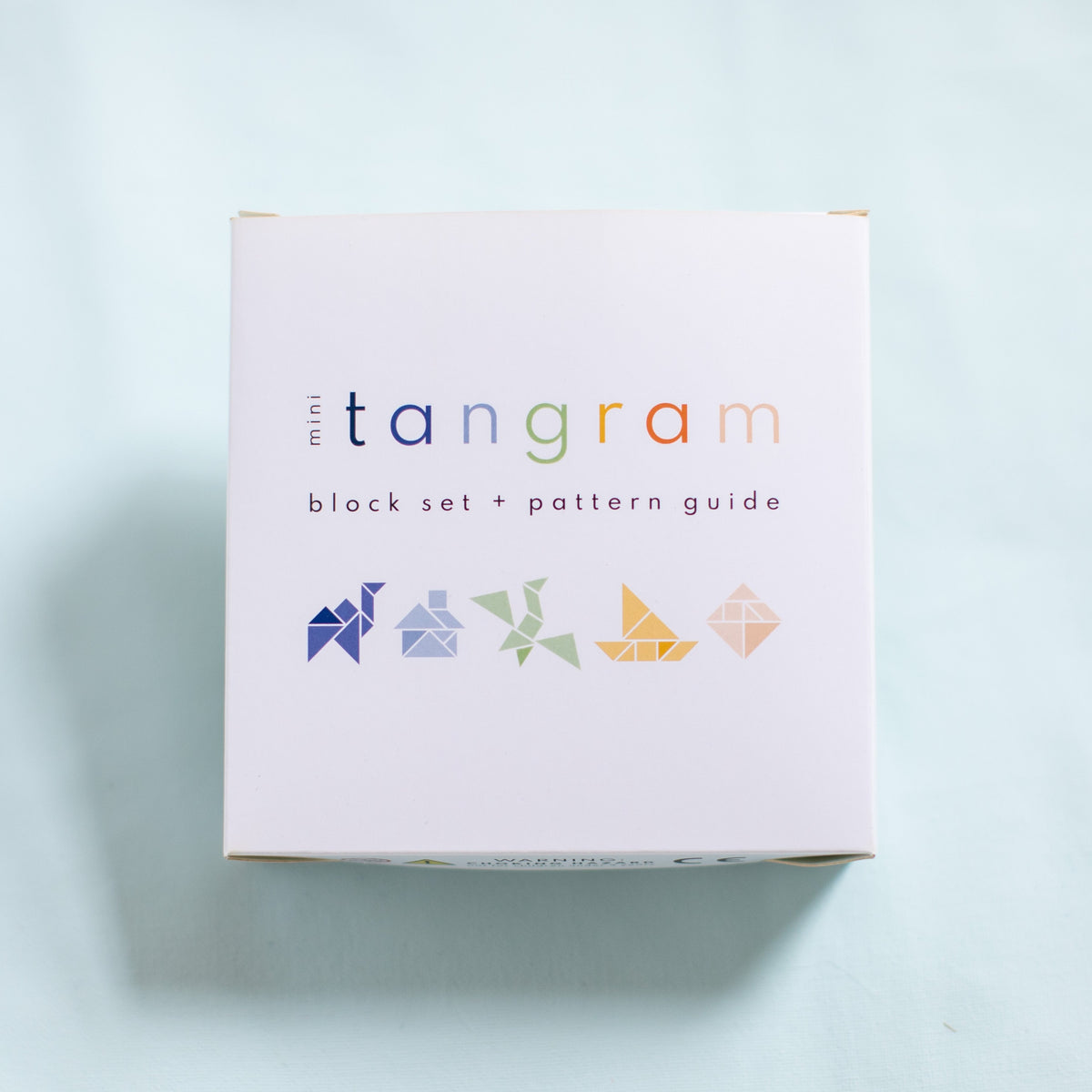 Mini Tangram Block Set The Modern Munchkin Co