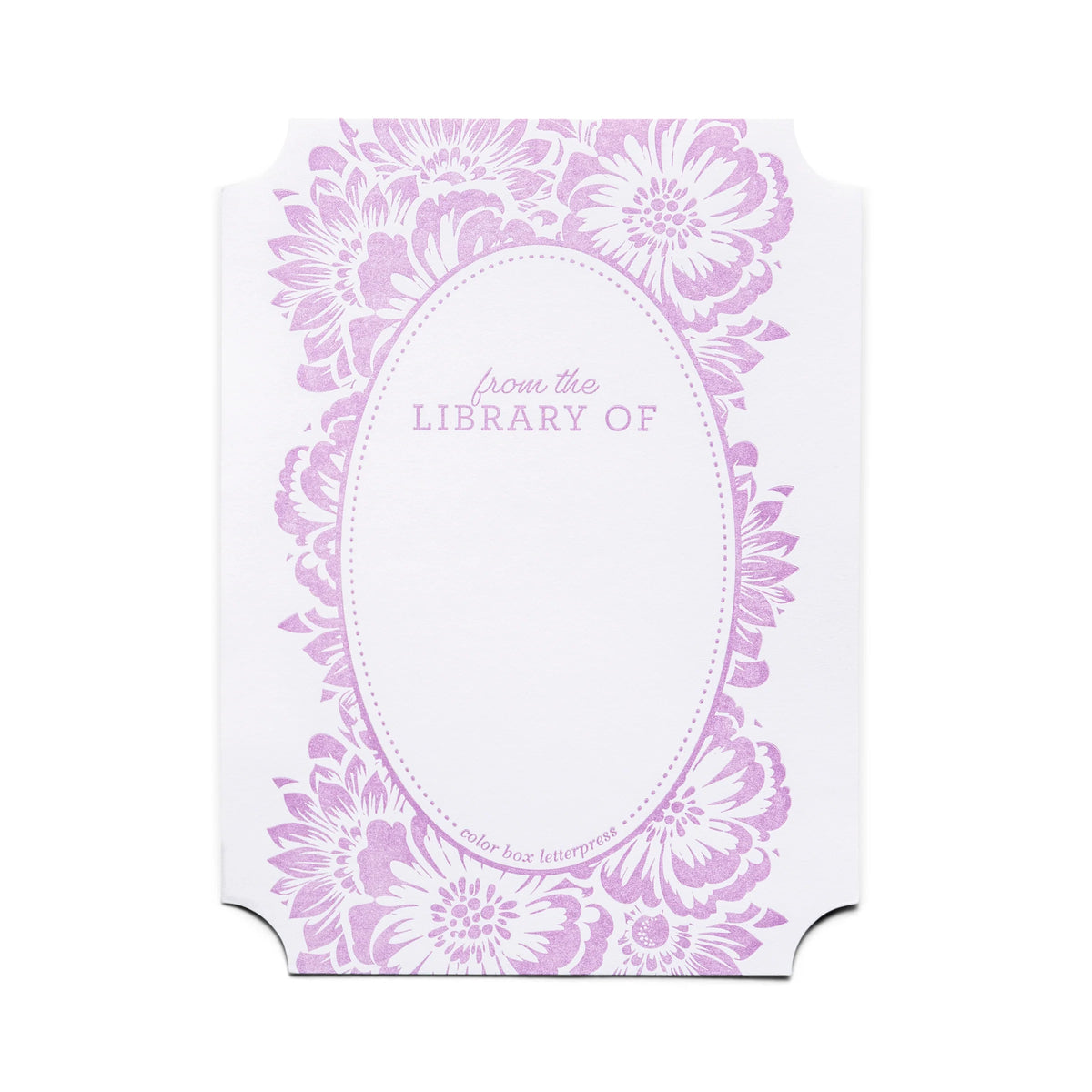 Flowers Bookplate – The Modern Munchkin Co.