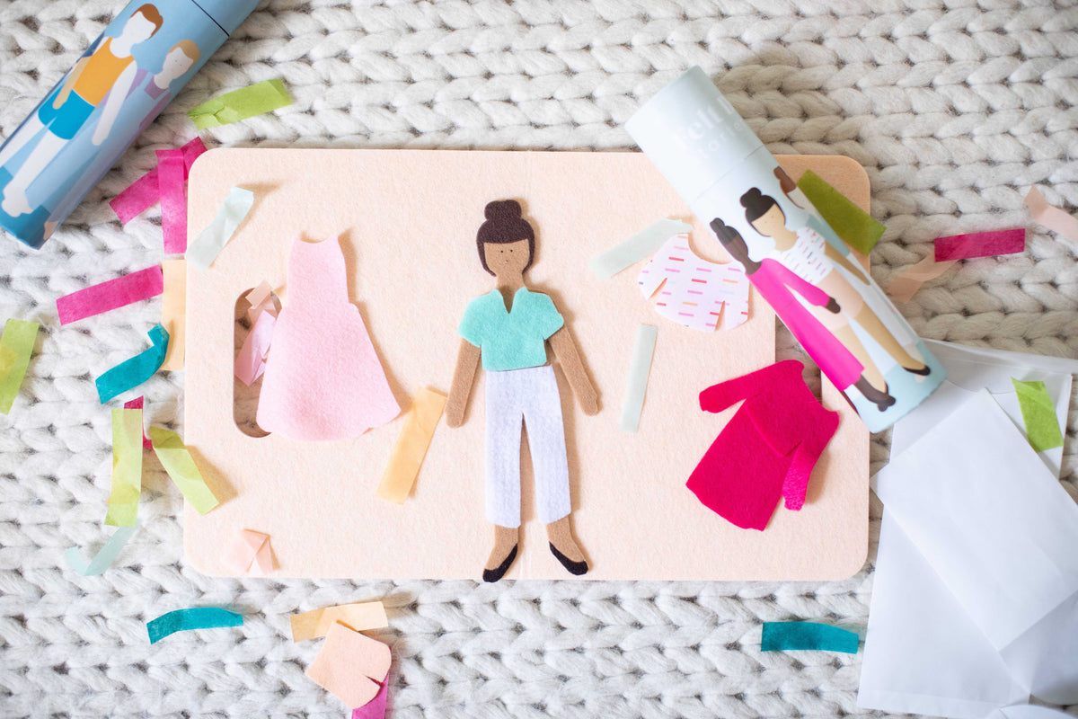 Felt Doll - Starter Girl – The Modern Munchkin Co.