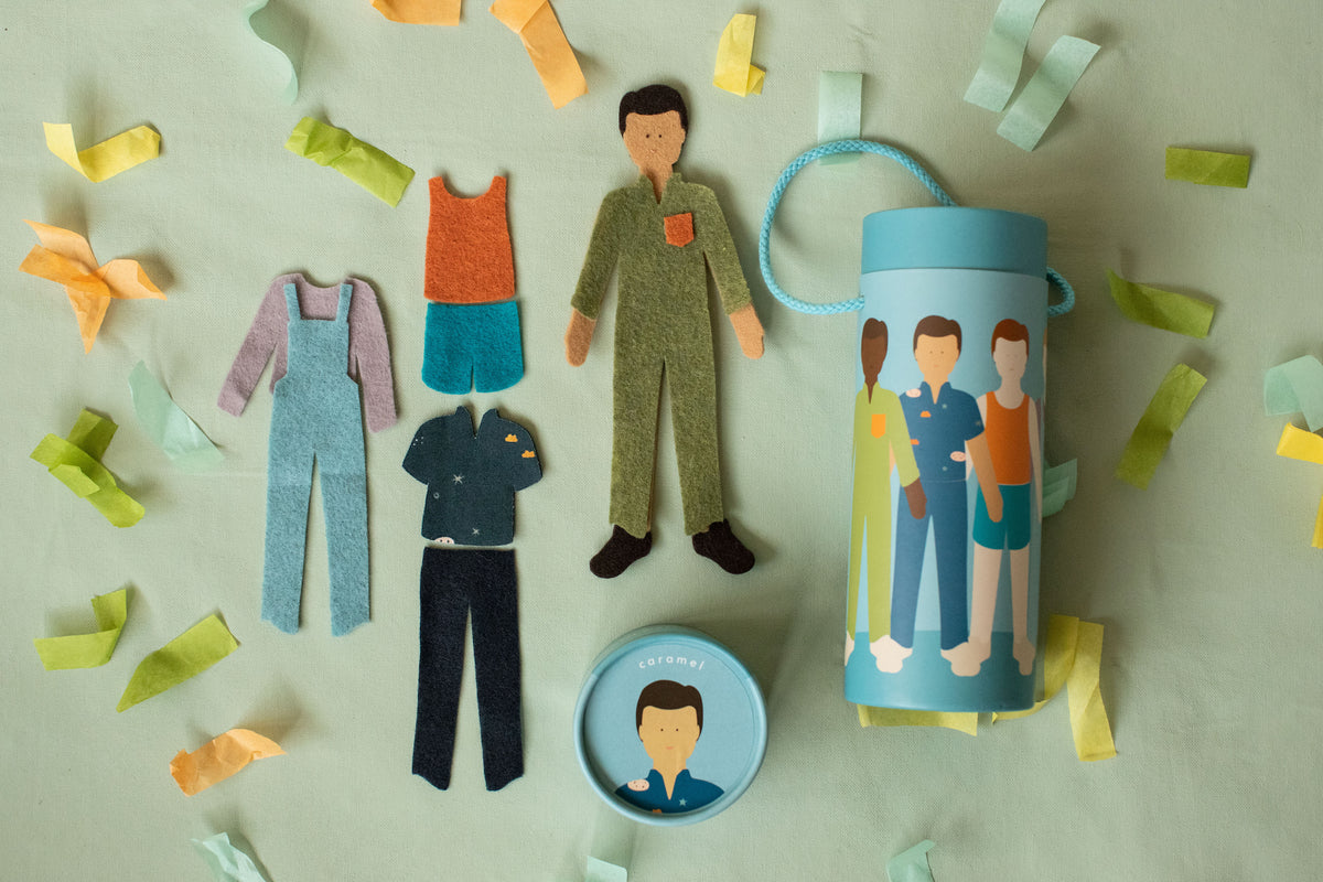 Felt Doll - Starter Boy – The Modern Munchkin Co.