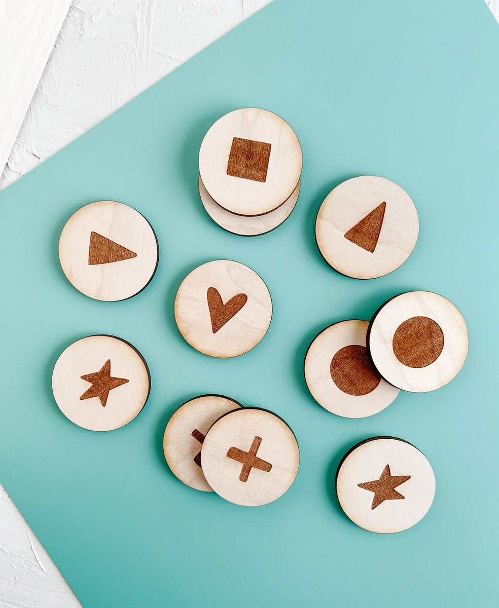 Wooden Matching Coin Game – The Modern Munchkin Co.